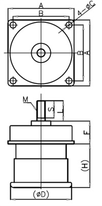 Standard range of Cabin Mounts | Vibration Isolation Rubber | Products ...